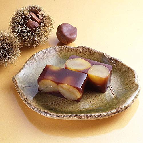 塩瀬総本家 特製栗羊羹 竹皮包み桐箱入り