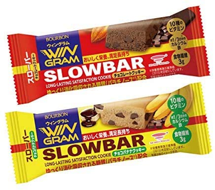 ブルボン スローバー（チョコレートクッキー ・チョコバナナ×各36本）72本セット