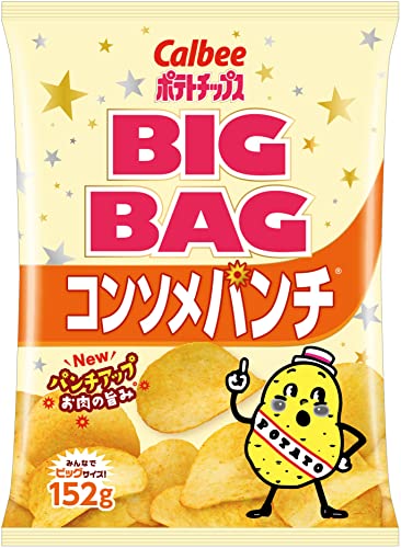 カルビー ビッグバッグコンソメパンチ 152g×12袋
