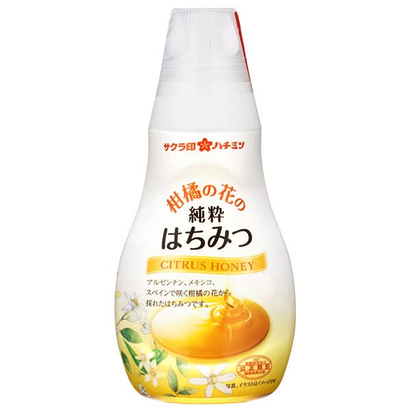 加藤美蜂園 サクラ印 柑橘の花の純粋はちみつ 145g×12本入×(2ケース)