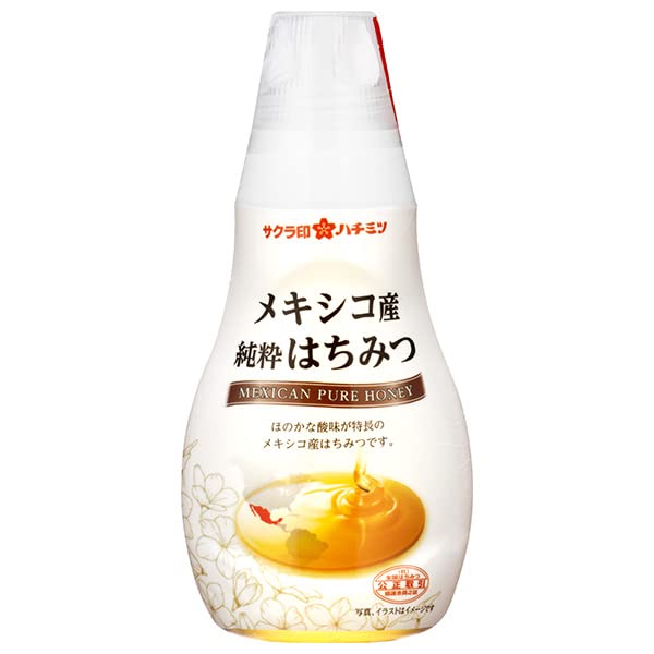 加藤美蜂園 サクラ印 メキシコ産純粋はちみつ 145g×12本入×(2ケース)
