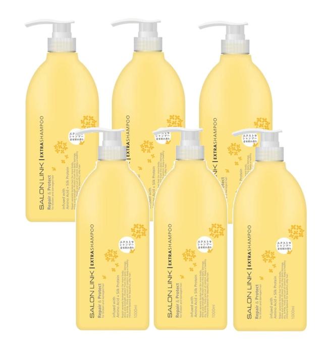 【6個セット】サロンリンク エクストラシャンプー 金木犀の香り 1000ml×6個