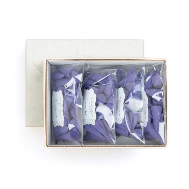 六種花世界 ラベンダー コーン 120粒 徳用サイズ 220144 松栄堂 Shyeido お香 インセンス 日本製