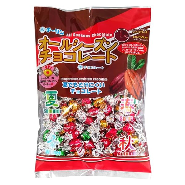 チーリン製菓 オールシーズンチョコ 300g×12袋（ケース販売）