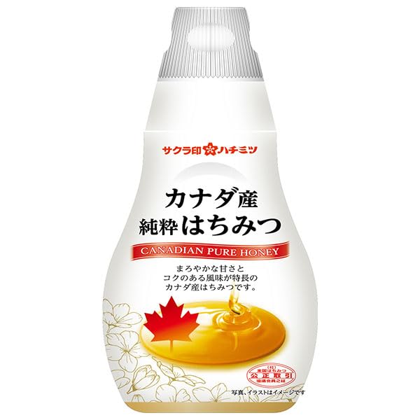加藤美蜂園 サクラ印 カナダ産ハチミツ 145g×12本入