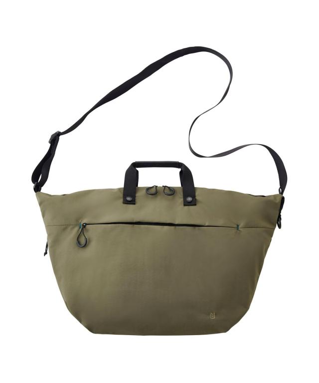 [ミレスト] TROT ソフト ショルダー L カーキ 軽量 耐水 手提げ 大容量 多機能 旅行 スポーツ ジム メンズ レディース