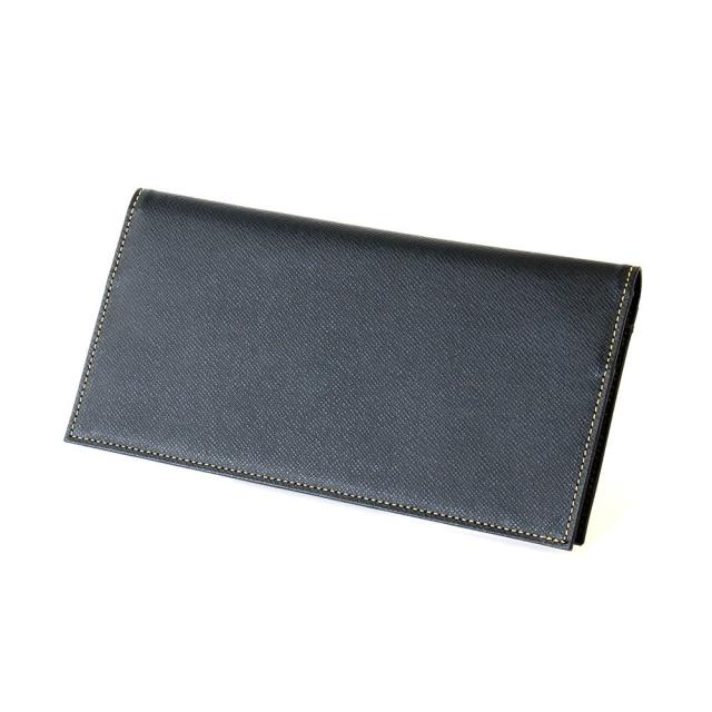 長財布 FRUH フリュー 薄い 軽い 牛革 財布 メンズ:wallet-ga-3581986 (ブラック)