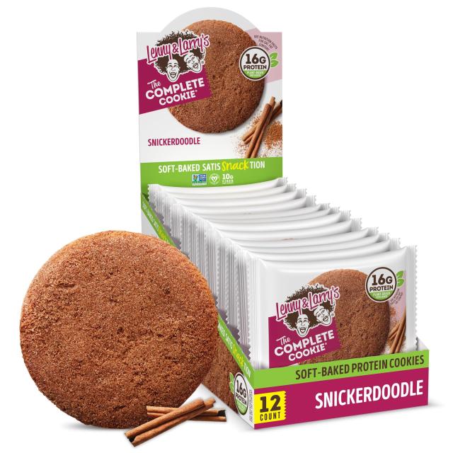 クッキー Lenny & Larrys The Vegan Complete Cookie? Snickerdoodle -- 12 Cookies by L