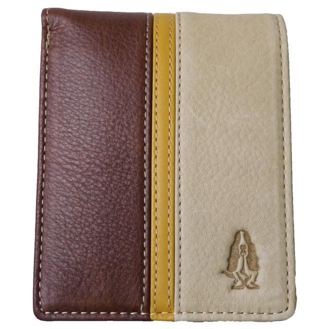 [ハッシュパピー] 2つ折り財布 HP0454 メンズ ブラウン