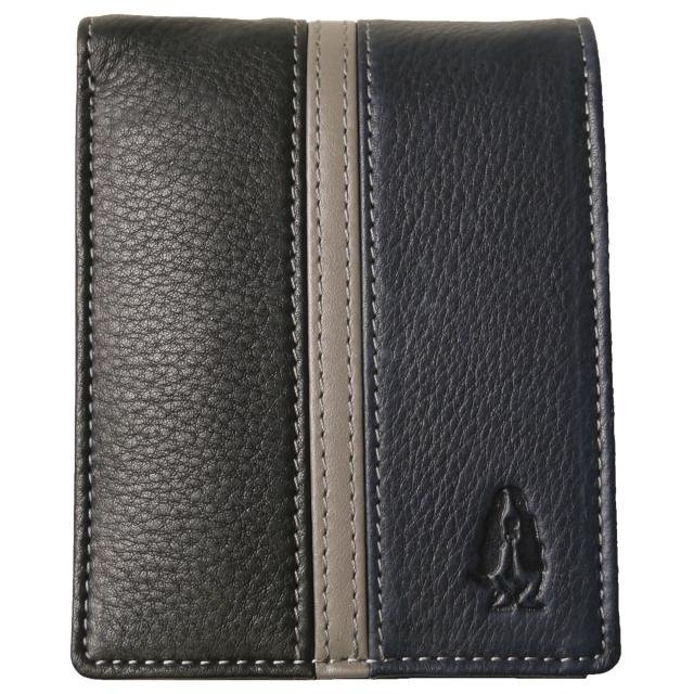 [ハッシュパピー] 2つ折り財布 HP0454 メンズ ブラック