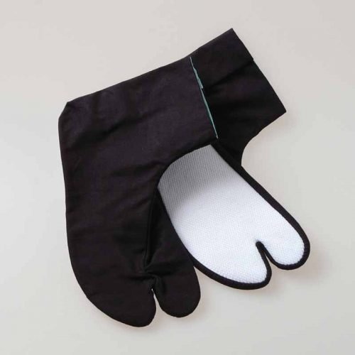 【2足組】きねや足袋 青縞岡足袋7枚 匠 藍染足袋 7枚こはぜ 2足組 (26.0cm)