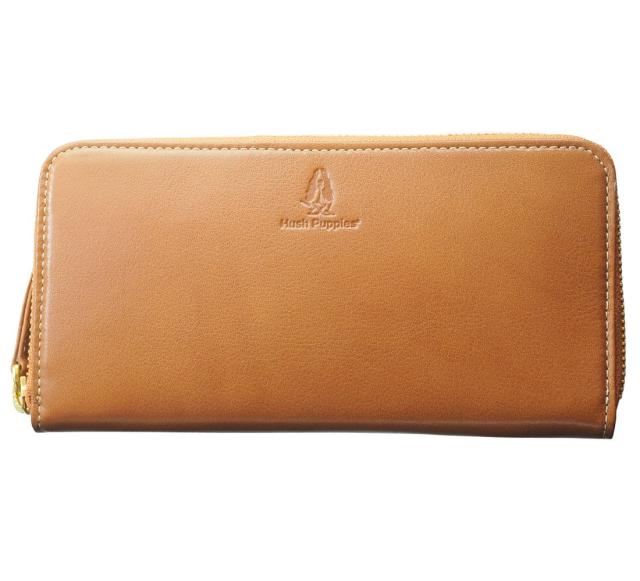 [ハッシュパピー] ニック 長財布 ラウンド 牛革 HP0610 (ブラウン(40))