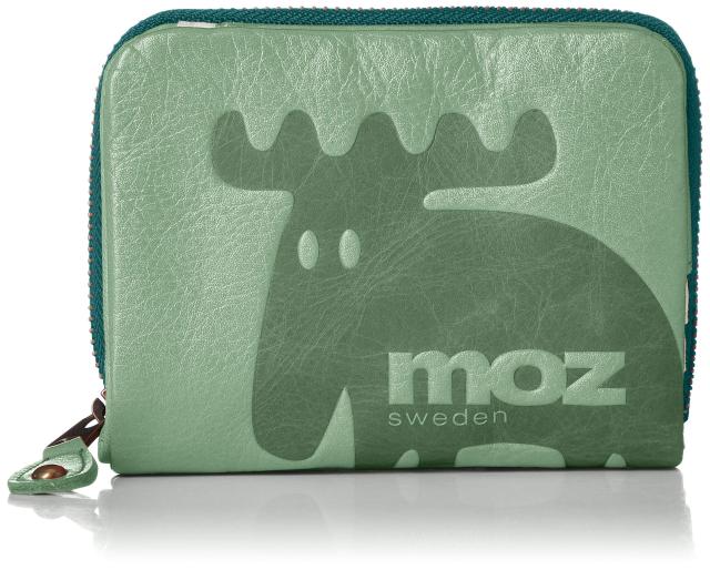 [モズ] 二つ折り財布 エルク ELK-ZNWE レディース レッド