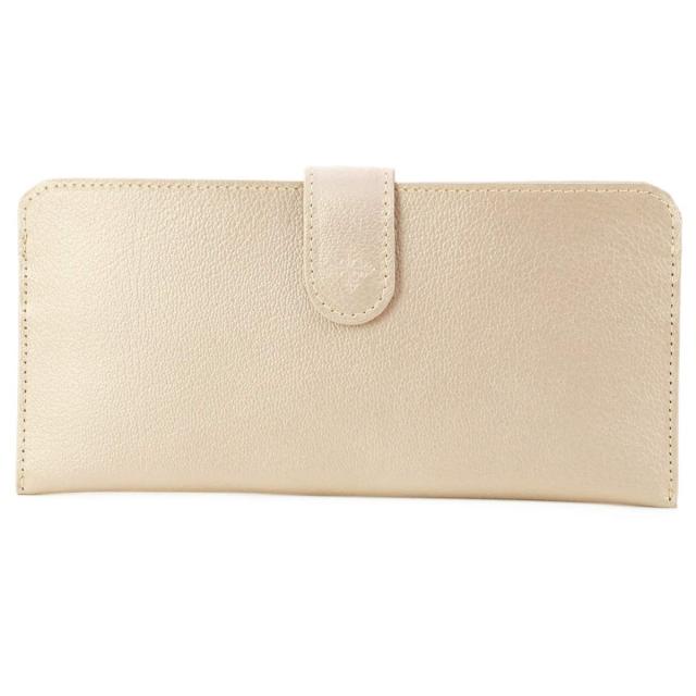 [フレームワーク] 小銭入れ付き 長財布 本革 グロス レディース ゴールド FW-42032-23