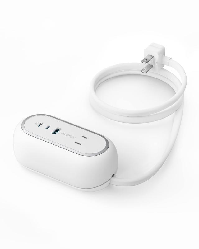 Anker 615 USB Power Strip (GaNPrime 65W)（電源タップ AC差込口 2口 USB-C 2ポート USB-A 1ポ