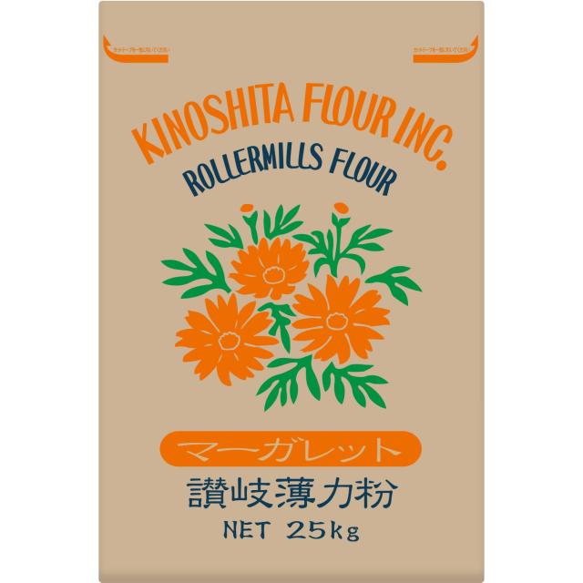 木下製粉 マーガレット 25kg 菓子用 ケーキ用 薄力粉 業務用