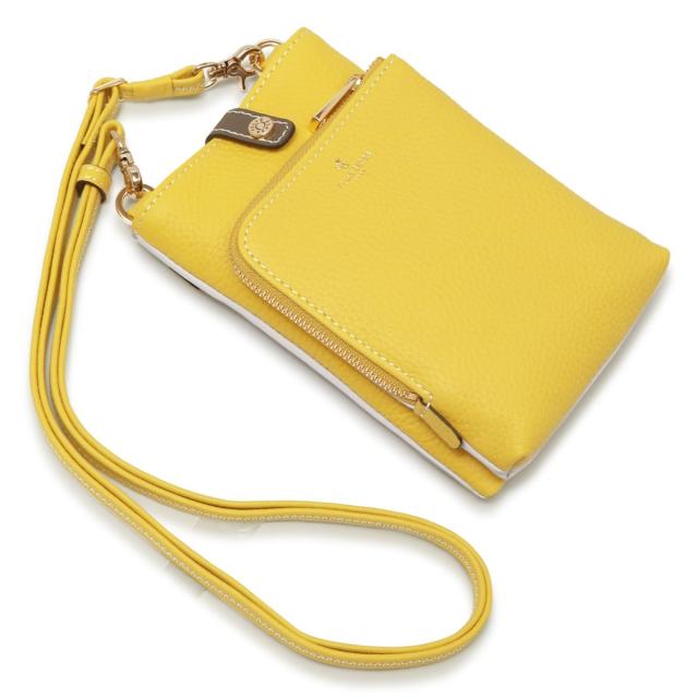 [ペレボルサ] スマホショルダー スマホポシェット お財布ショルダー 本革 レザー レネット レディース 204746 日本製 ショルダーバッグ ミニ