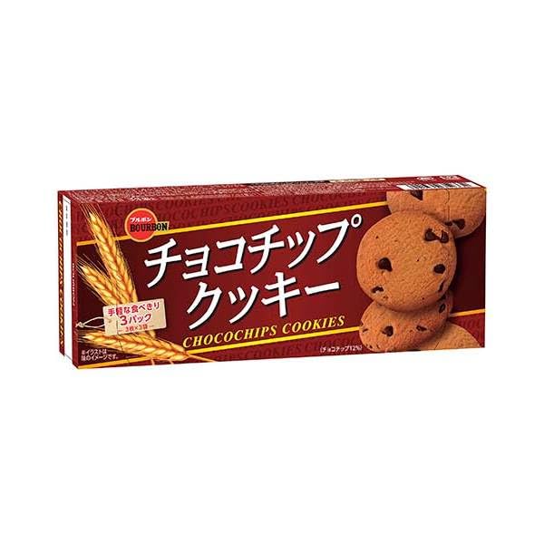 ブルボン チョコチップクッキー 9枚（3枚×3袋） 48コ入り