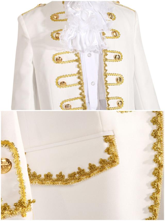 送料無料】公爵 宮廷服 男性用スーツ 5点セット コスプレ衣装 王子様