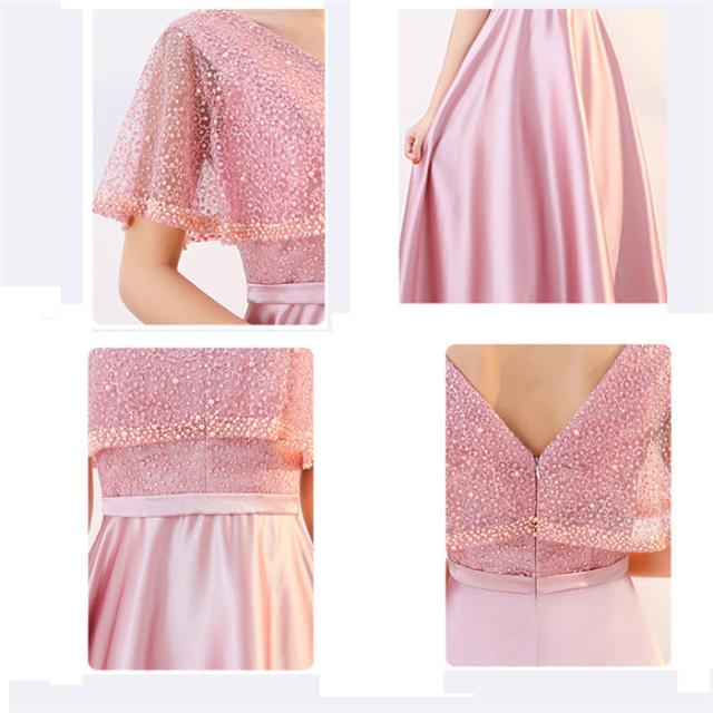 送料無料】パーティードレス ブライズメイド 司会者 二次会 花嫁 結婚