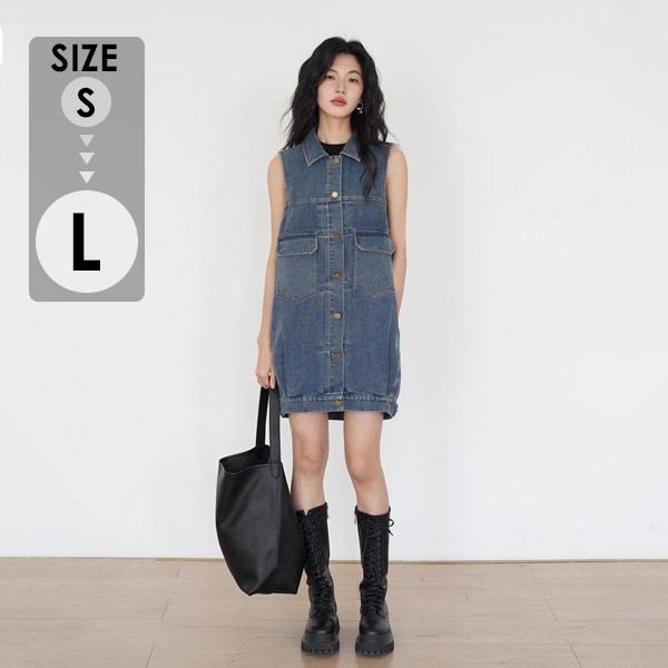 デニムワンピース リゾートワンピース 大人可愛い 夏ワンピース ワンピース デニム 夏 ノースリーブ フラッタースリーブ レディース サマー 夏ワンピ レディース 体型カバー フレア 海外旅行 おしゃれ