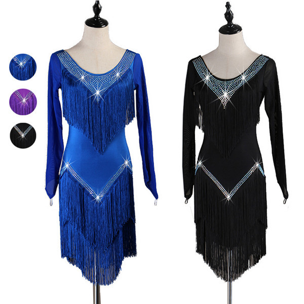 【送料無料】新作 ラテン衣装 チャチャチャ 社交ダンス ラテンドレス ワンピース キャバ ダンス衣装 スタンダード ワルツ ラテンダンス ラテン ドレス 競技着