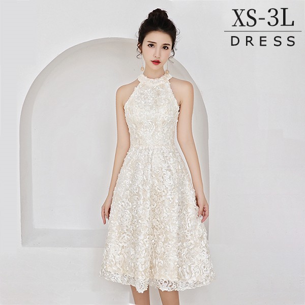 着丈選択可 ドレス ミモレ丈 大人 ピアノ発表会 ロングドレス ミモレ丈ドレス 高校生 シャンパン 中高生 結婚式 パーティードレス ワンピース お呼ばれ フォーマル 演奏会 ノースリーブ ハイネック 大きいサイズ 立ち襟 20代 30代 40代 入園式 卒業式 入学式