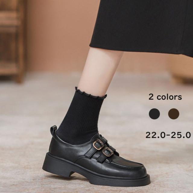 ローファー レディース 学生 厚底 可愛い おしゃれ JK 女の子 カジュアル 美脚 ファッション オールシーズン ジュニア スクールローファー 入学式 卒業式 通勤 通学 春 夏 秋 冬 ブラウン ブラック 22.0 22.5 23.0 23.5 24.0 24.5 25.0