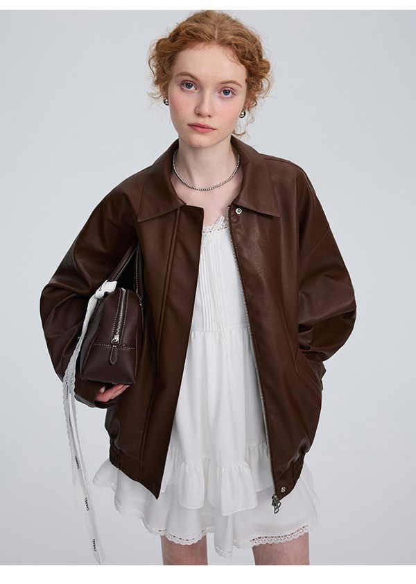 ライダースジャケット レディース レザージャケット ライダース コーデ