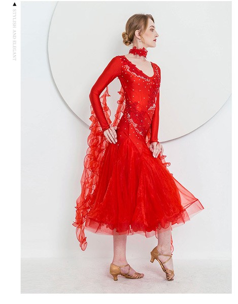 社交ダンス ドレス モダンドレス 社交ダンス衣装 ラテンドレス