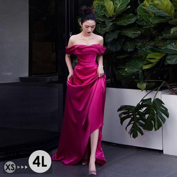 ドレス 大人 ピアノ 発表会 ロングドレス 大きいサイズ 小さいサイズ オフショルダー マキシ丈 演奏会 結婚式 母親 演奏会用ドレス ロング 披露宴 レディース 演奏会ドレス ピアノ発表会 韓国 イブニングドレス パーティードレス ワンピース