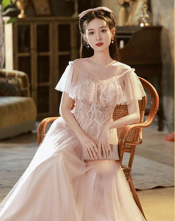 ドレス 大人 ピアノ 発表会 ロングドレス ミモレ丈ドレス 母親 結婚式