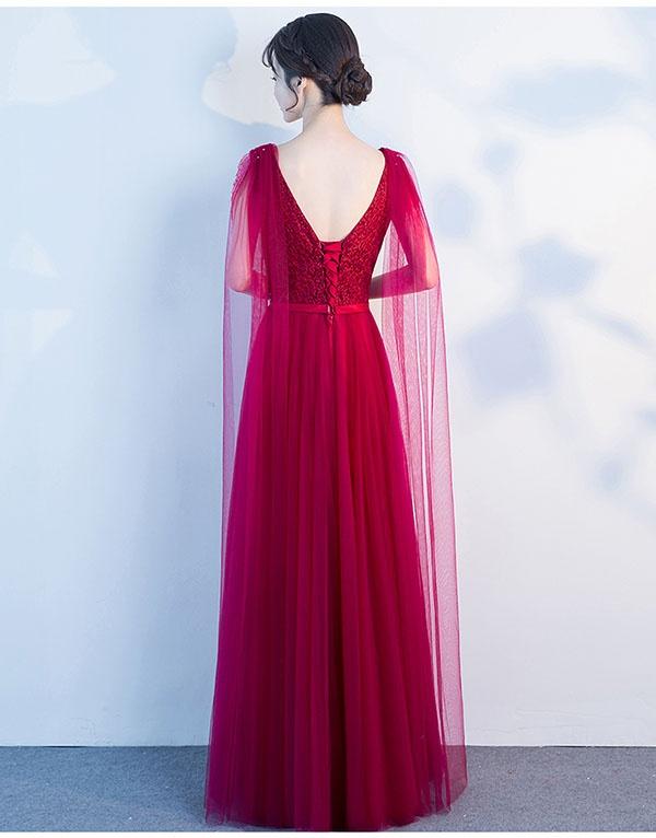 送料無料】パーティードレス ロング丈ドレス 袖なし ノースリーブ A