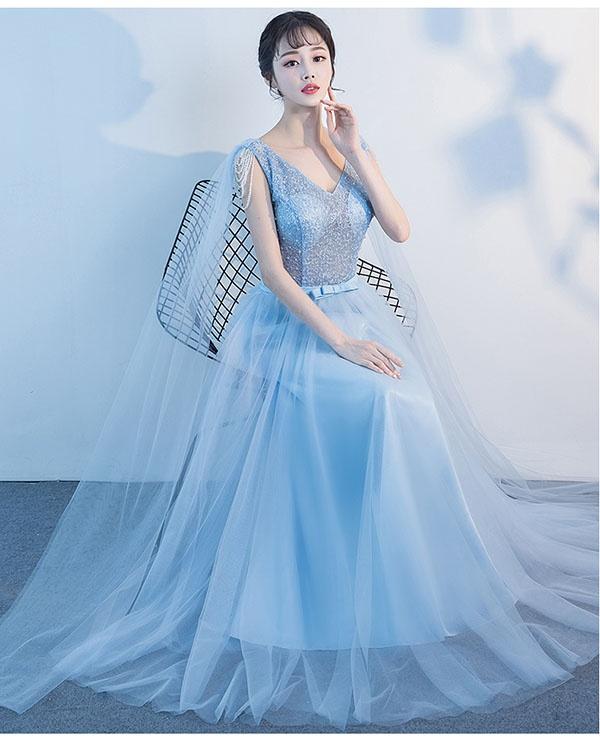 送料無料】パーティードレス ロング丈ドレス 袖なし ノースリーブ A