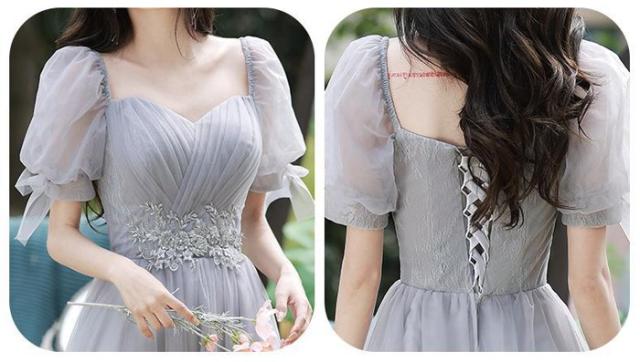 ブライズメイド ドレス 大人 花柄 ピアノ 発表会 ロングドレス 演奏会