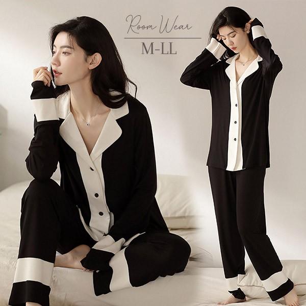 【送料無料】ルームウエア 上下セット 部屋着 春 長袖 かわいい 秋 着心地よい パジャマ オシャレ 可愛い 上下セット レディース