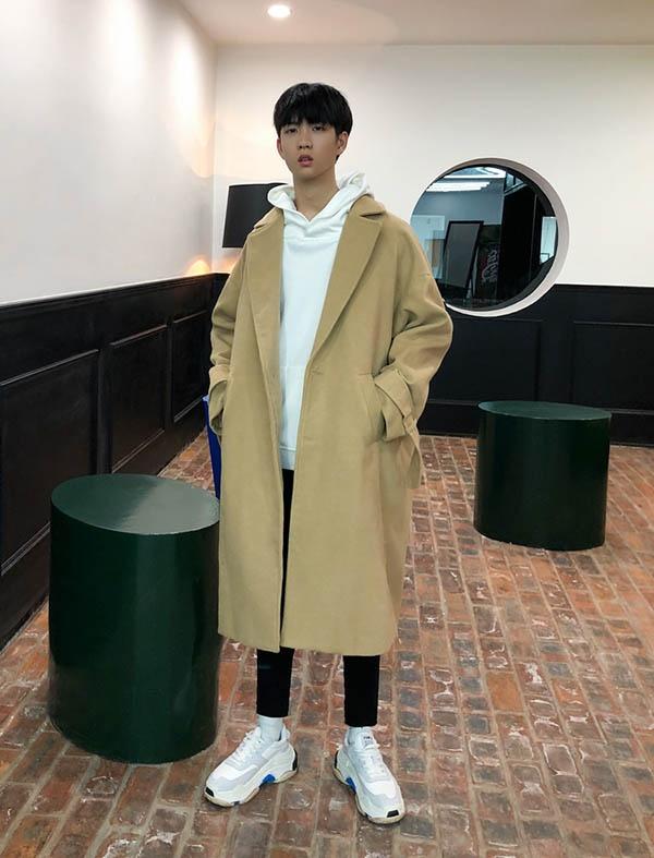 【送料無料】チェスターコート ロングコート アウター メンズ カジュアル メンズファッション 長袖 防風防寒 着痩せ 魅力 ポケット付 秋冬春 ラシャコート 厚手 暖かい 前開き 韓国系 モノトーン 通勤 通学 ベージュ dd080zo 送料無料】チェスターコート ロングコート アウター メンズ カジュアル