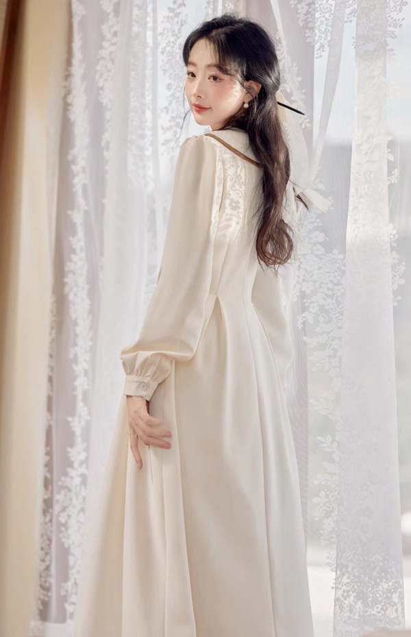 種類2：ピンク/L ワンピース ワンピドレス フレアスカート ロング