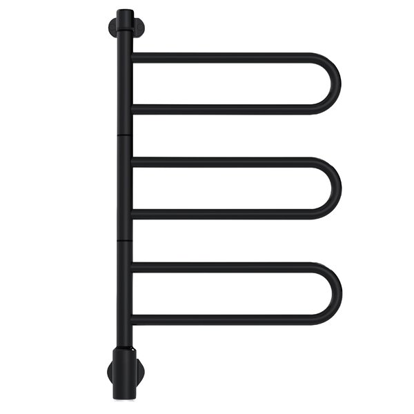 森永 タオルウォーマー Flex U3/450BL ブラック 壁付け 省スペース タオル掛け 乾燥 洗面所 バスルーム 家電 乾燥【メーカー直送】代引き・銀行振込前払い不可・同梱不可