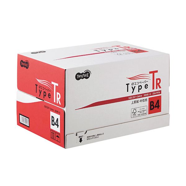 （まとめ）TANOSEE αエコペーパータイプTR B4 1箱(2500枚:500枚×5冊) (×2セット) |b04の通販はau PAY マーケット - パンダファミリー | au PAY ...