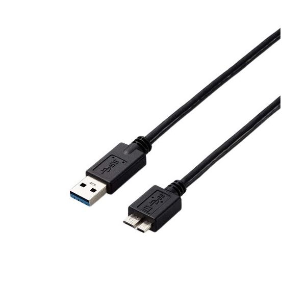 エレコム USB3.0A-microBケーブル 1.0m RoHS指令準拠（10物質） USB3-AMB10BK/ID 1本 |b04の通販はau PAY マーケット - パンダファミリー ...
