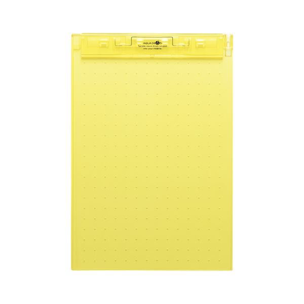 （まとめ） リヒトラブ AQUA DROPs 超薄型クリップボード A4判タテ型 A-5067-5 黄 1枚入 (×5セット) |b04の通販はau PAY マーケット - パンダファミリー ...