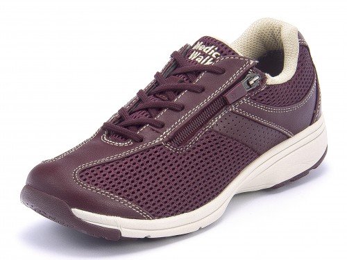 Medical Walk(メディカルウォーク) レディース ウォーキングシューズ KV77192 ワイン