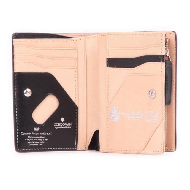 【レビュー投稿で+5％還元】PID 二つ折り財布 ヴァスト メンズ 25269 ピーアイディ VASTO ミドルウォレット 縦型 コードバン 馬革 本革 レザー P.I.D 開運 一粒万倍日 クリスマス_mp レビュー投稿で+5％還元】PID 二つ折り財布 ヴァスト メンズ 25269