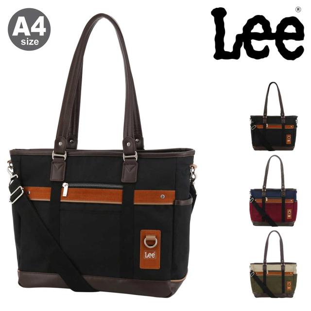 【レビュー投稿で+5％還元】Lee トートバッグ 横型 A4 メンズ 320-3744 リー creature ショルダーバッグ 2WAY クリスマス_mp