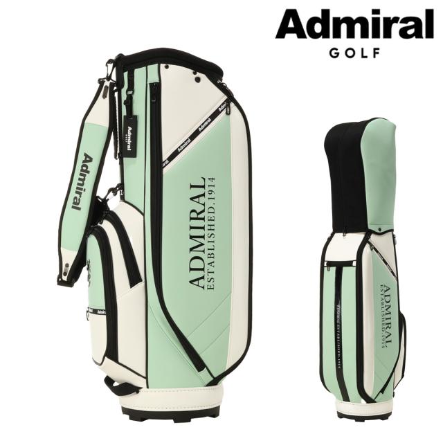 アドミラル ゴルフ キャディバッグ カート型 9型 46インチ対応 メンズADMG5BC7 Admiral ゴルフバッグ