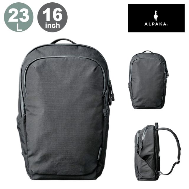 アルパカ BRAVO BACKPACK  バックパック リュック 16インチ 23L メンズ レディース 4183 ALPAKA ビジネスバッグ 旅行 大容量 シンプル おしゃれ 通勤 通学