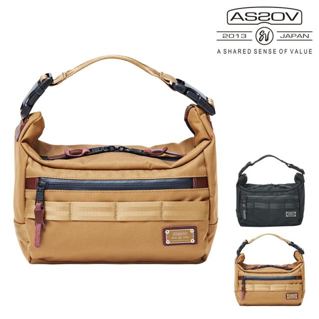 【レビュー投稿で+5％還元】アッソブ ショルダーバッグ 2WAY Sサイズ コーデュラドビー メンズ レディース 061412 AS2OV CORDURA DOBBY 305D 斜め掛け クリスマス_mp クリスマス_wp