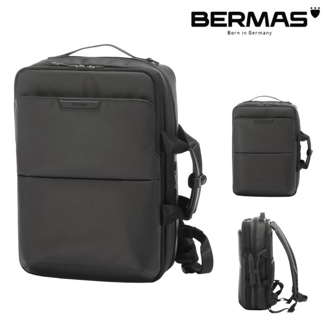 【レビュー投稿で+5％還元】バーマス ビジネスリュック ディルートフレックス 3WAY 60638 メンズ BERMAS DULITE FLEX ブリーフケース ショルダーバッグ クリスマス_mp