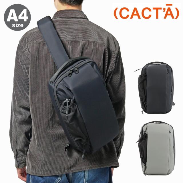 【レビュー投稿で+5％還元】カクタ ボディバッグ グレコ ゼログラビティ A4 メンズ レディース 1033 CACT'A ワンショルダーバッグ 大容量 軽量 肩負担軽減 斜めがけ sh_of agesugi_sfa クリスマス_mp クリスマス_wp